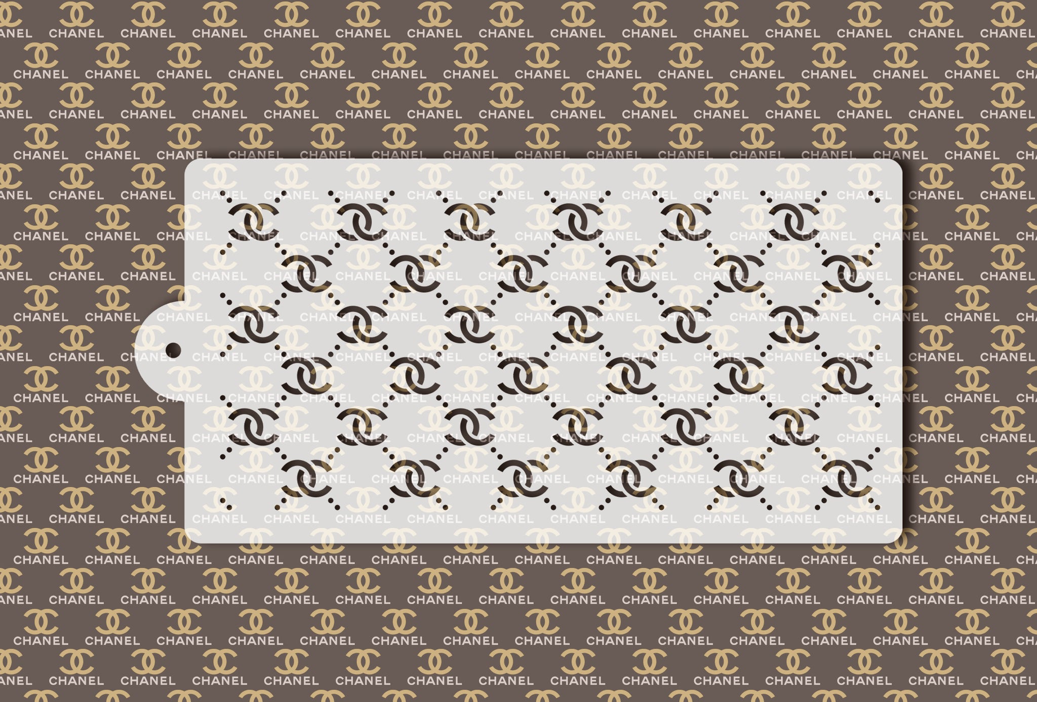 Chanel Stencil Logo Chanel And Her World Book Silver Drip Logo