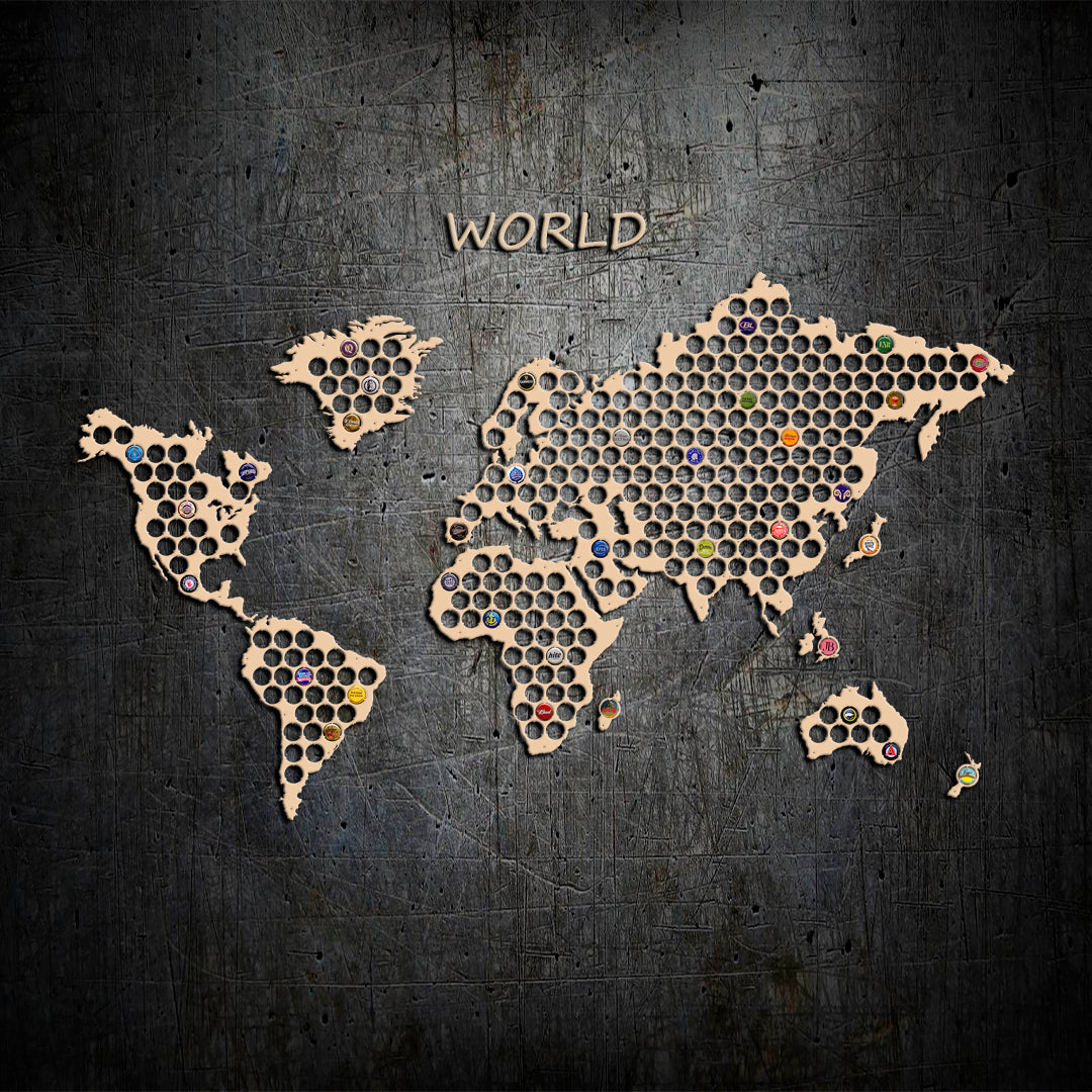 Beers Of The World Map