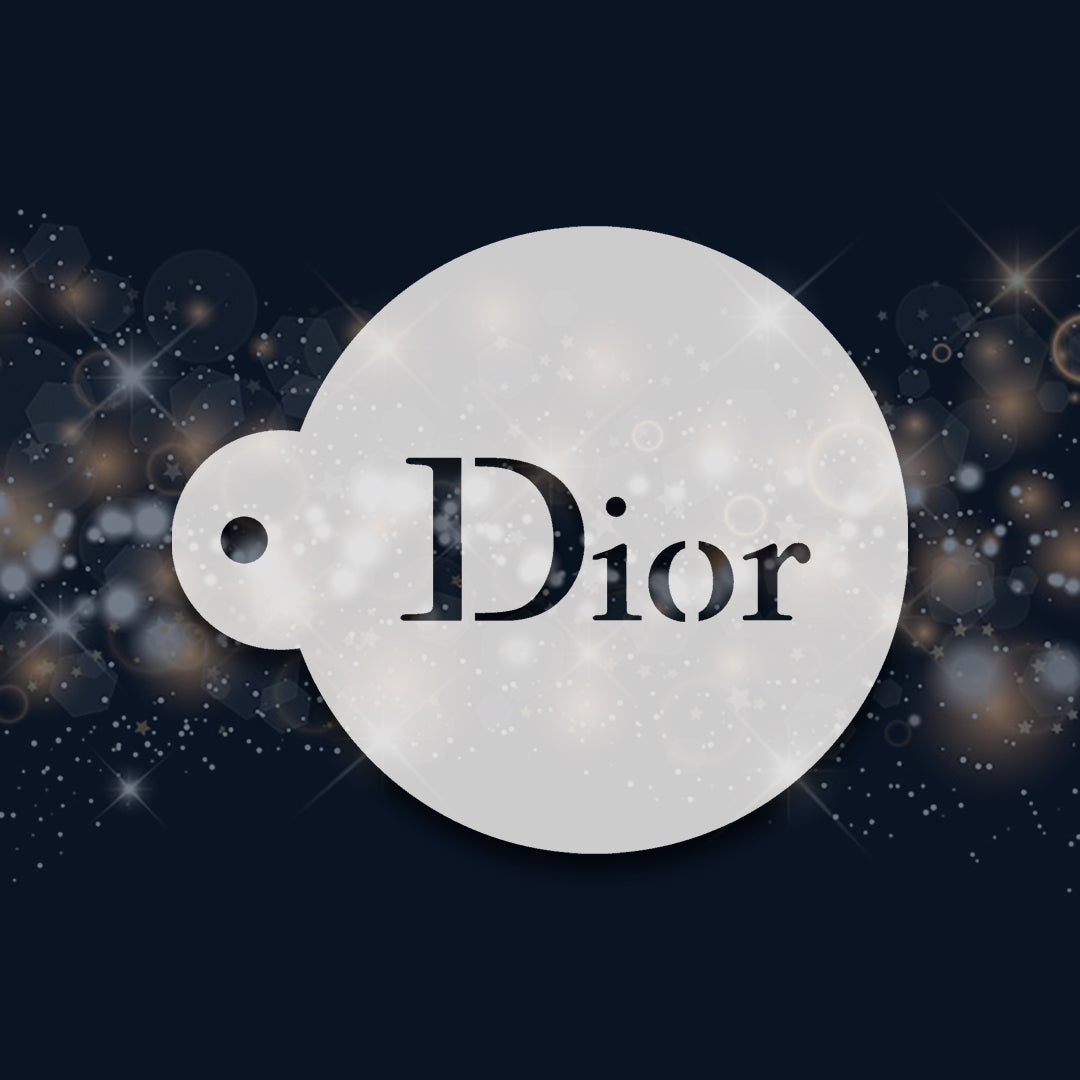 Dior Stencil 4"x4" nr. 49 – luxgiftz
