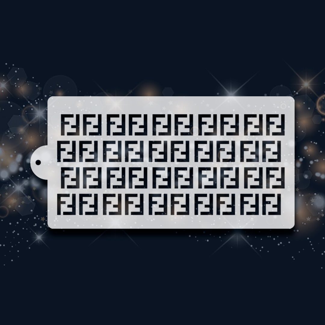 Fendi Pattern Stencil Logo – luxgiftz